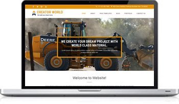 Responsive Construction WordPress theme | Grace Themes