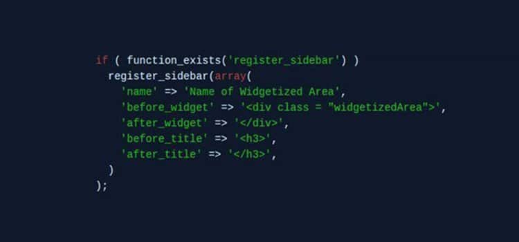 How To Add Custom Widget Areas To WordPress Themes Grace Themes