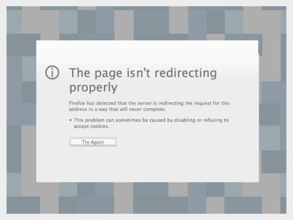 How to Fix “The Page isn’t Redirecting Properly” - Grace Themes