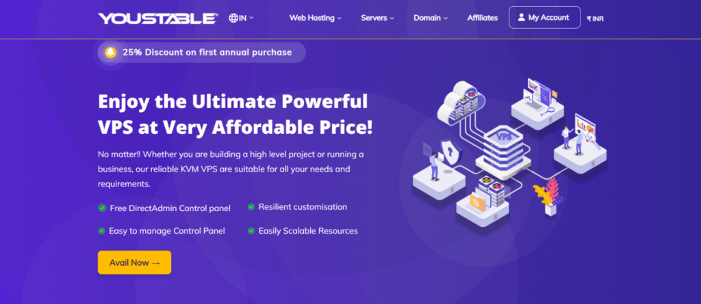 Affordable VPS Hosting From YouStable - Grace Themes