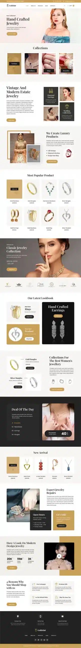 Discover the Perfect Jewellery Shop WordPress Theme