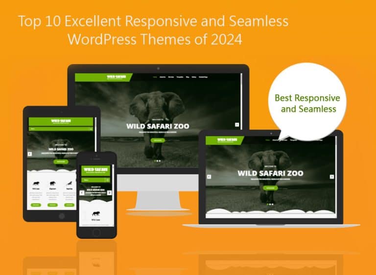 Top 10 Excellent Responsive and Seamless WordPress Themes of 2024